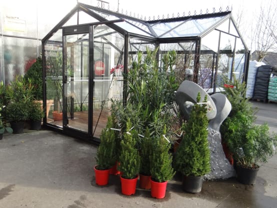 ACD Pro - Orangerie Prestige Aurélie en aluminium 10,26 m2 - Gamm vert