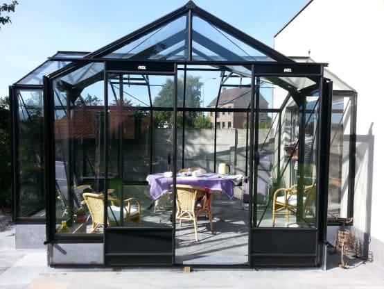 ACD Pro - Orangerie Prestige Aurélie en aluminium 10,26 m2 - Gamm vert