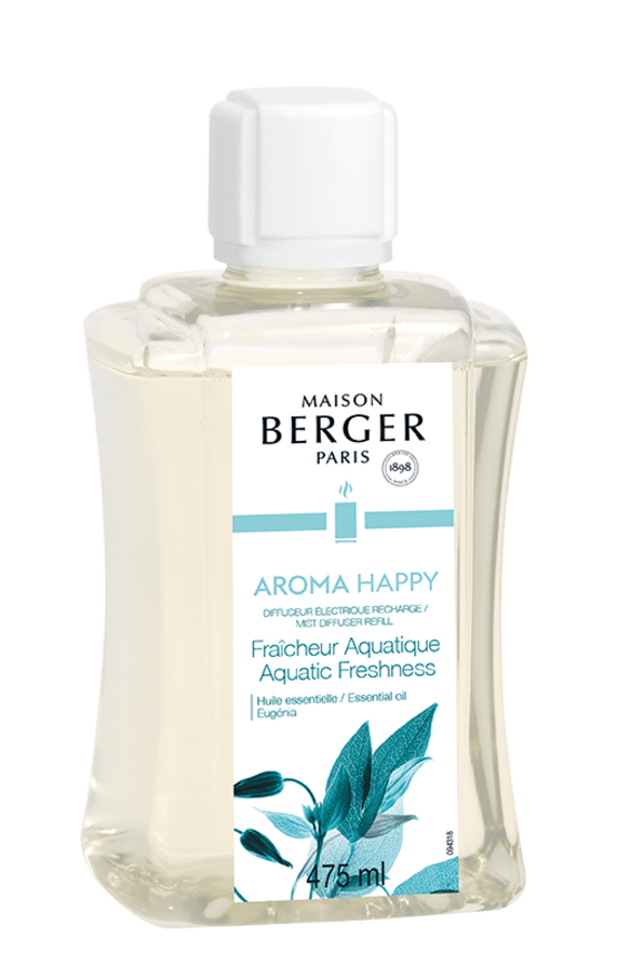 Recharge Difffuseur Elec Aroma Happy L 7 35 X L 8 X H 15 3 Cm Gamm Vert