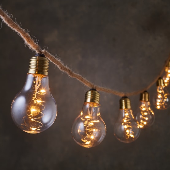 Luca Lighting - Party lights Corde 50 LED L.815 x l.6 x H.9 cm - Gamm vert