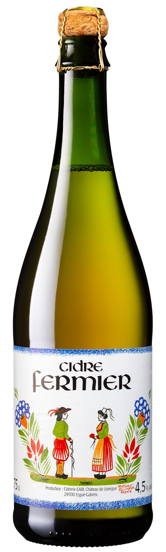 Cidre fermier brut 75 cl - Henriot - Gamm vert