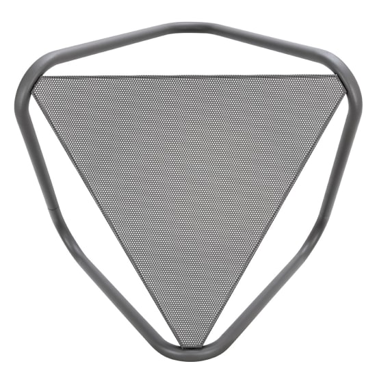 Lafuma - Table basse vogue perforée Titane L.57 x l.57 x H.32 cm - Gamm ...