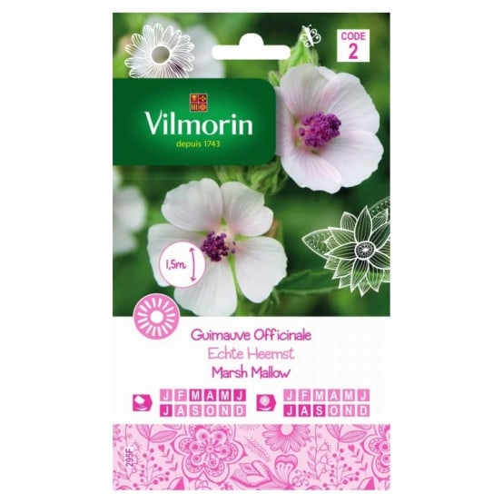 Guimauve officinale sachet graines - VILMORIN - Gamm vert