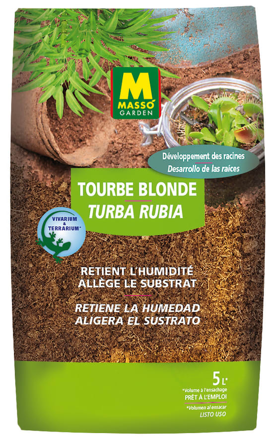 Tourbe Blonde 5 L - Gamm vert
