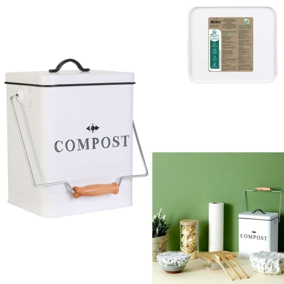 Poubelle de cuisine compost COOK CONCEPT - Gamm vert