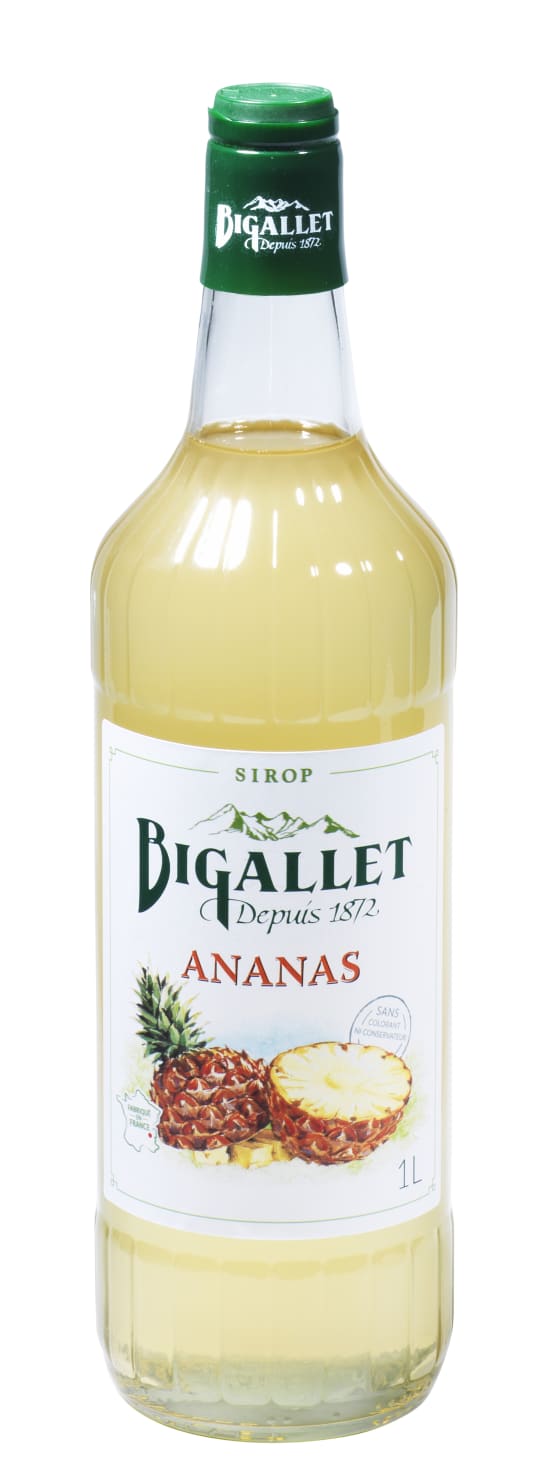 bigallet sirop ananas 1l - Gamm vert