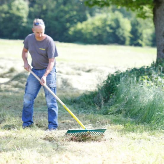 Râteau Polymère 60 cm Duopro Sans Manche - LEBORGNE - Gamm vert