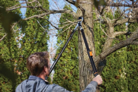 Coupe-branches telescopique - FISKARS - Gamm vert