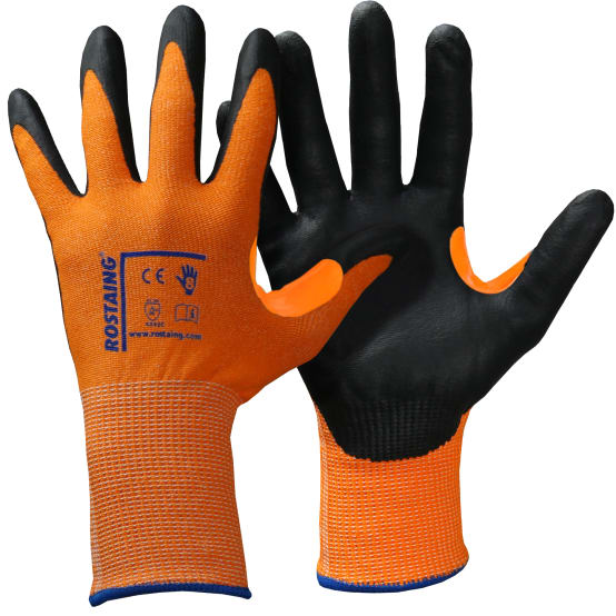 Gants anti-coupure nitrile - ROSTAING - Gamm vert