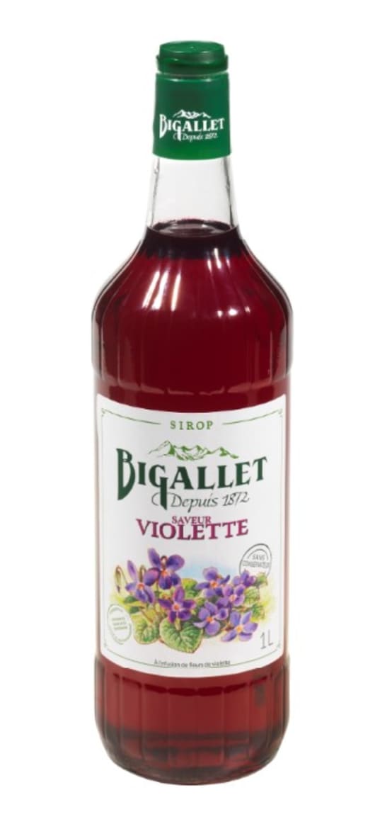 Sirop de violette 1 L - Bigallet - Gamm vert