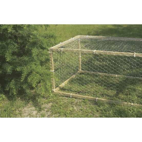 GALVANEX 19 Grillage métal galva triple torsion Metal 0,50x10m - Gamm vert