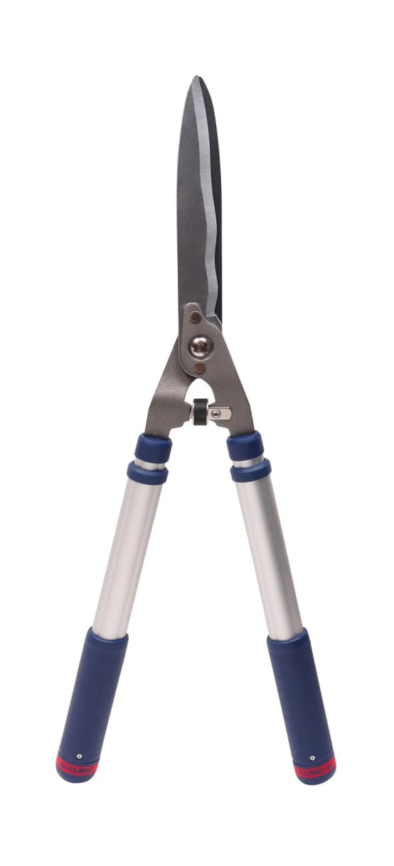 Cisaille à haie lame ondulée télescopique aluminium 35,5 à 55 cm ...