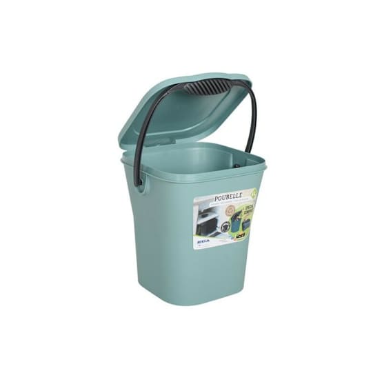 EDA - Seau Compost Vert avec couvercle 6 L. - Gamm vert