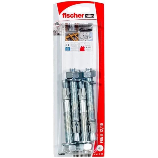 Goujon d'ancrage Acier Inoxydable FBN II 12-10 – FISCHER - Gamm vert