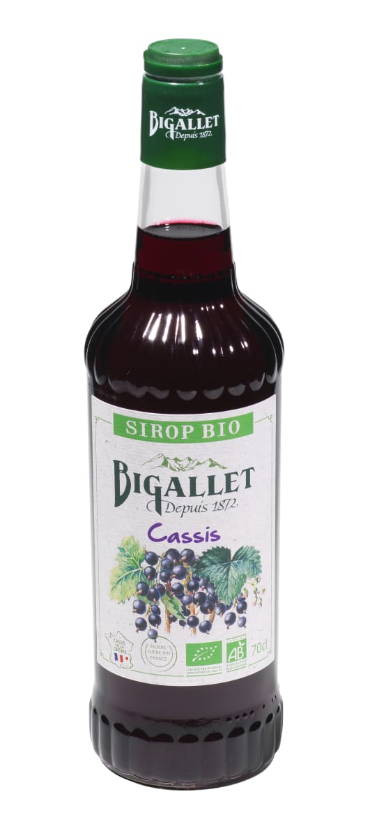 SIROP BIGALLET CASSIS BIO 0.7L - Gamm vert