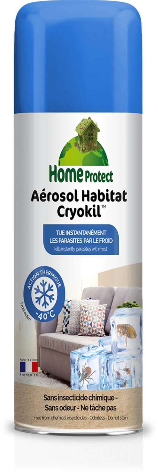 Spray anti-insectes Cryogénique – HOME PROTECT - Gamm vert
