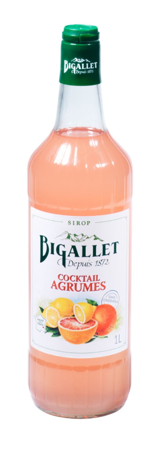 sirop bigallet cocktail agrumes 1l - Gamm vert