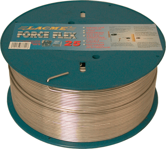 Fil forceflex 25, mono brin Ø2,5 mm, Bobine 400 m - Gamm vert