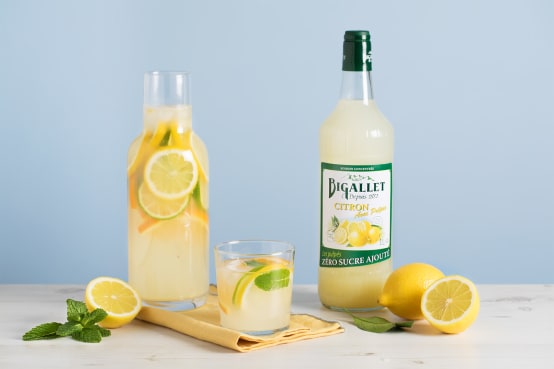 Sirop "Les pulpés" citron 1 L - Bigallet - Gamm vert