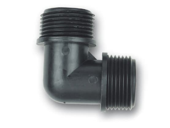 Coude polypro 26x34 MM – TECHNO - Gamm vert