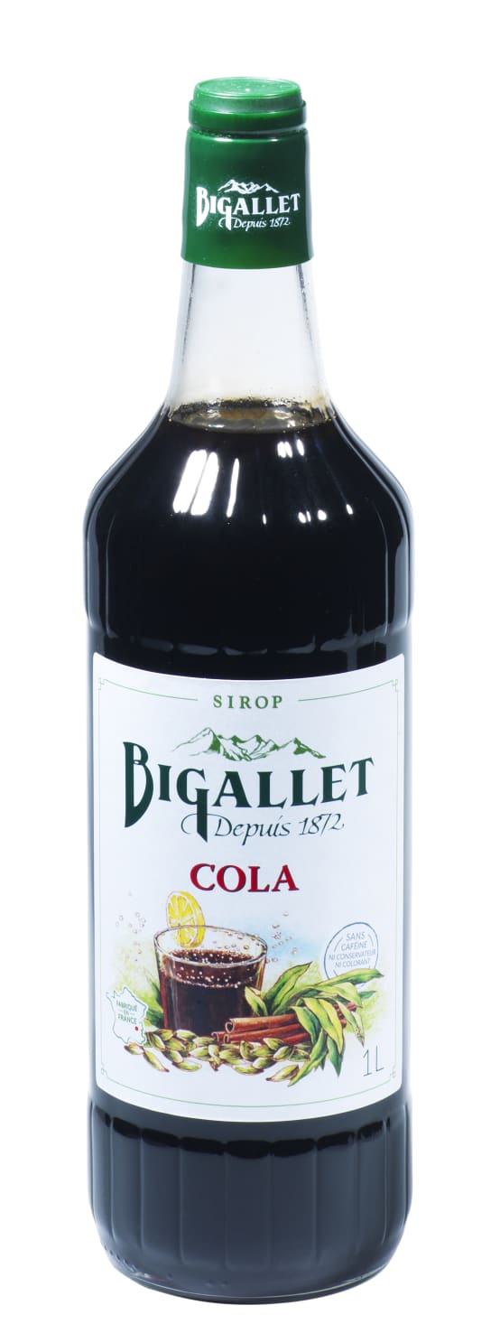 Sirop de cola 1 L - Bigallet - Gamm vert
