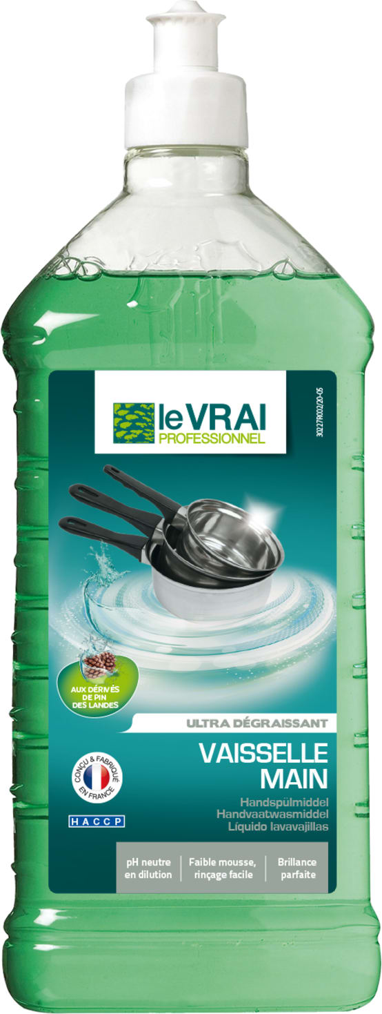 Vaisselle Main 1L - Le Vrai Professionnel - Gamm vert