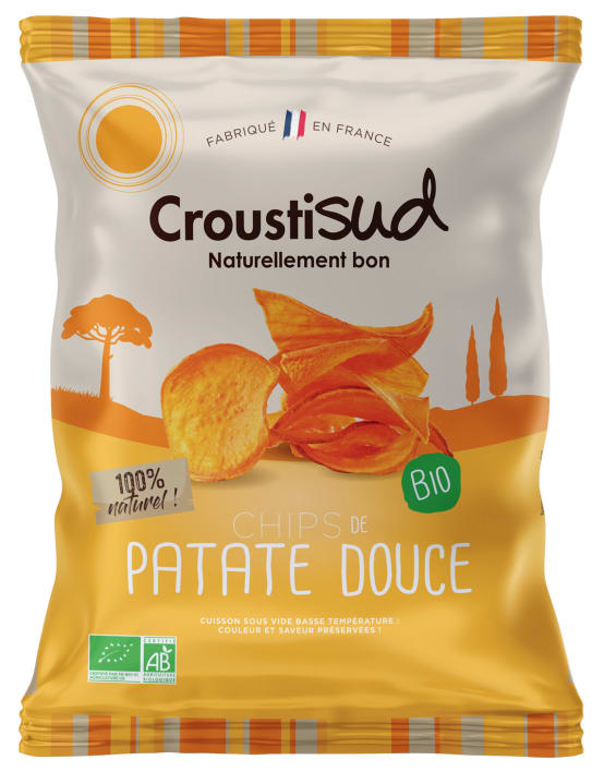 Chips de patate douce Bio - Gamm vert
