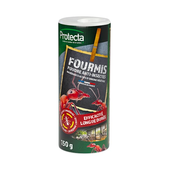 Répulsif anti-fourmis en poudre 150 g - Protecta - Gamm vert