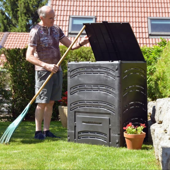 Composteur BELLIJARDIN Compost' Eco 500L noir - Gamm vert