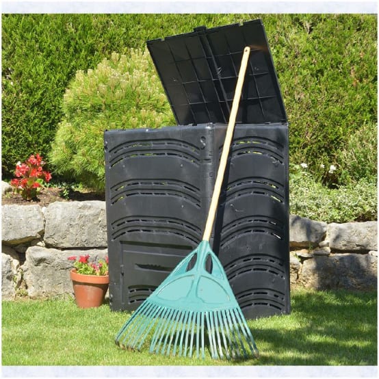 Composteur BELLIJARDIN Compost' Eco 500L noir - Gamm vert