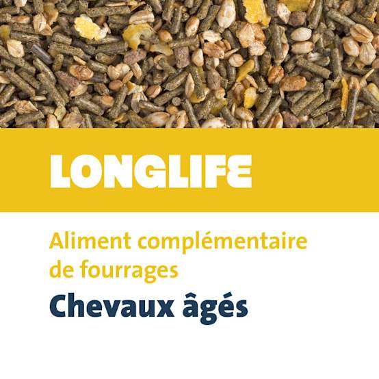 Aliment complémentaire pour Chevaux et Poneys âgés LONGLIFE 20 kg ...