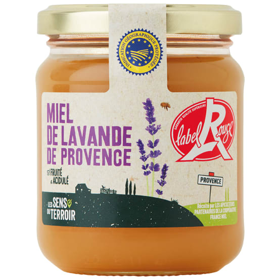Miel lavande Provence IGP Label Rouge 250 g - Les Sens du Terroir ...