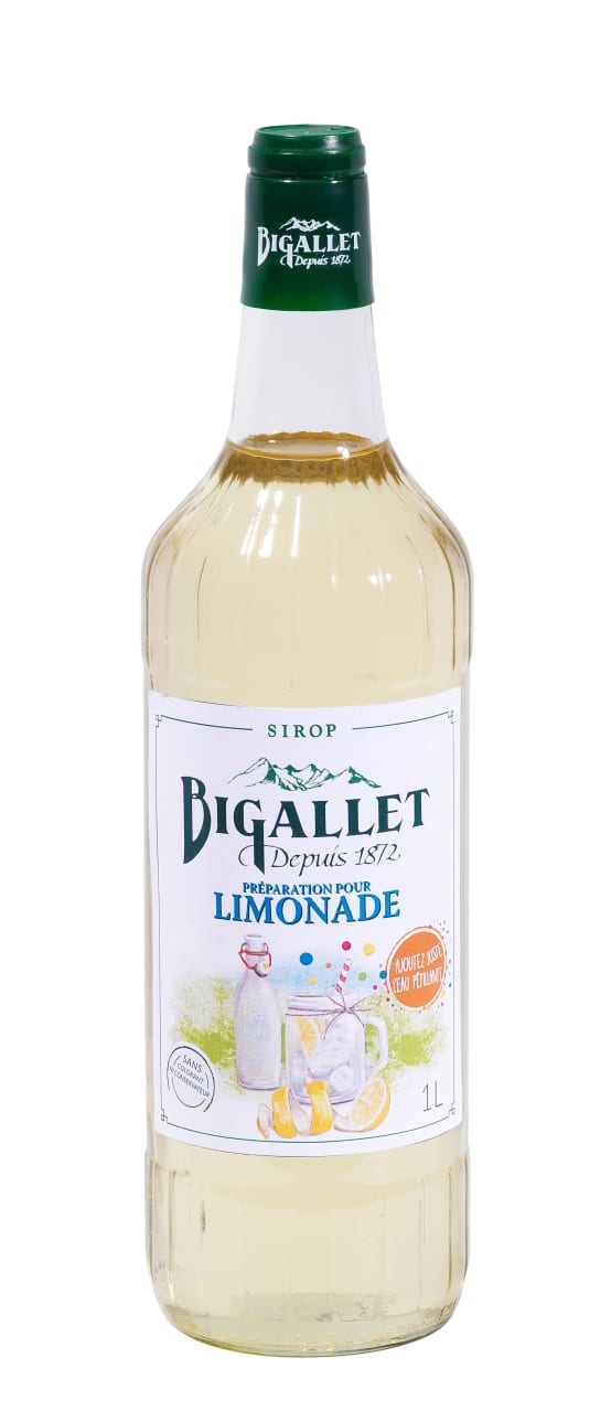 Sirop préparation pour limonade 1 L - Bigallet - Gamm vert
