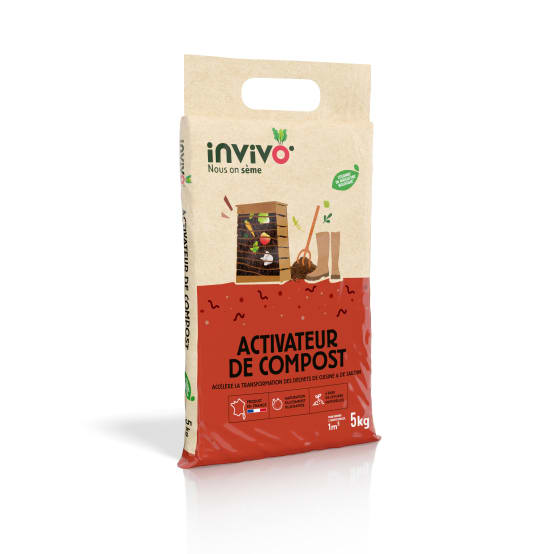 Activateur de compost boite de 5kg - Invivo Nous on sème - Gamm vert