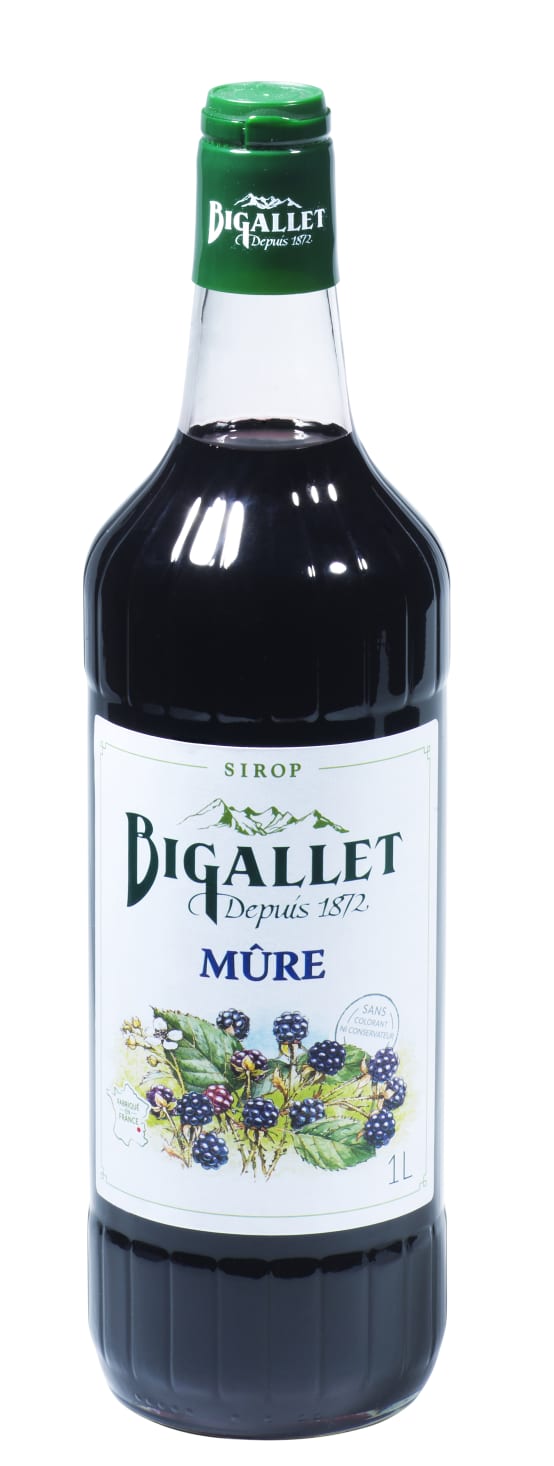 Sirop de mûre 1 L - Bigallet - Gamm vert