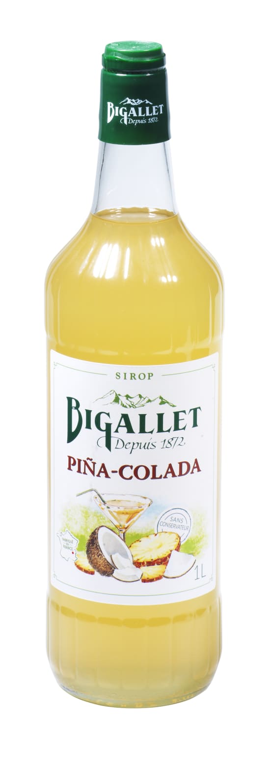 Sirop piña-colada 1 L - Bigallet - Gamm vert
