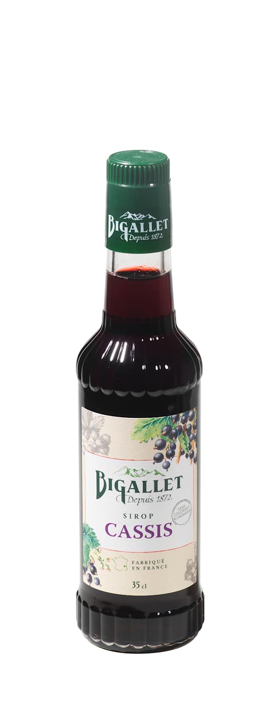 Sirop de cassis 35 cl - Bigallet - Gamm vert